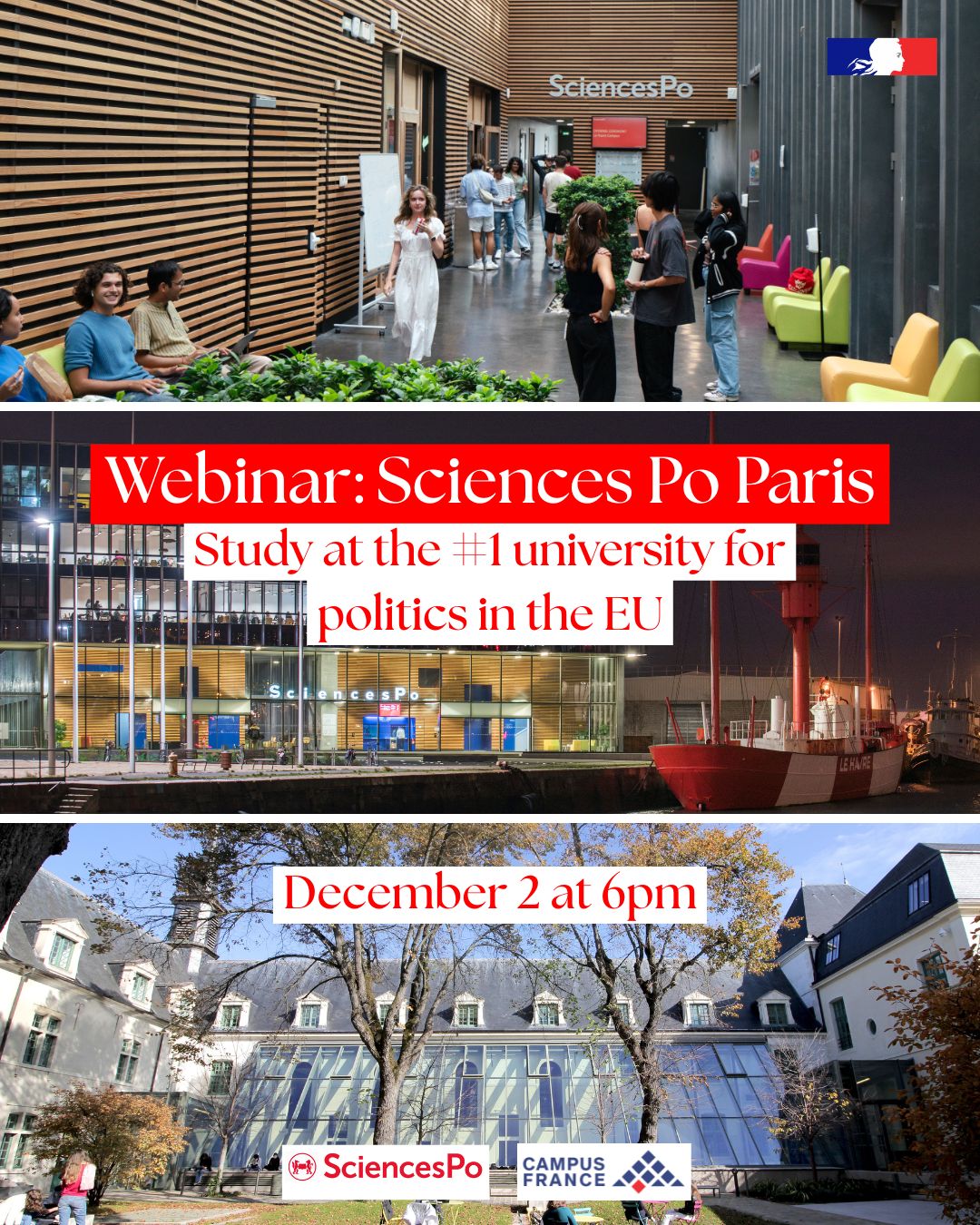 Webinar Sciences Po Paris - French Institute of Estonia